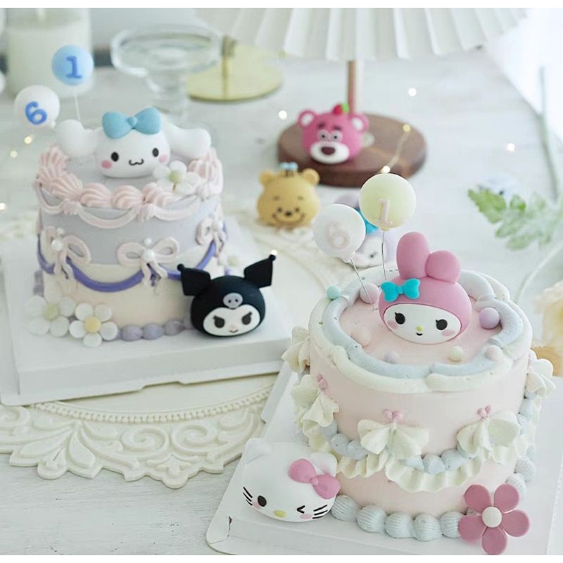 READY STOCK Clay Sanrio Stella Lou Lotso Cake Topper Decoration ...