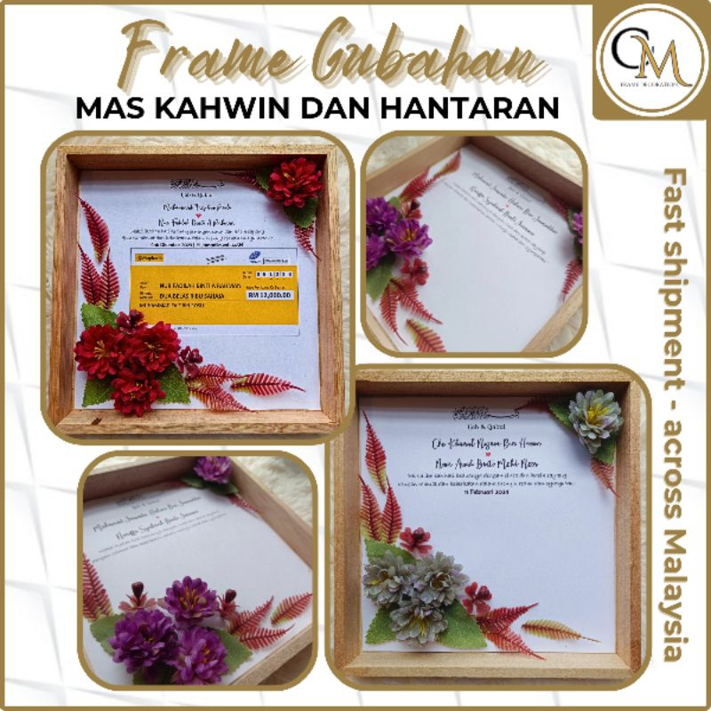 🔥READY STOCK🔥 FRAME HADIAH HARI JADI PERKAHWINAN PERSARAAN BIRTHDAY ...