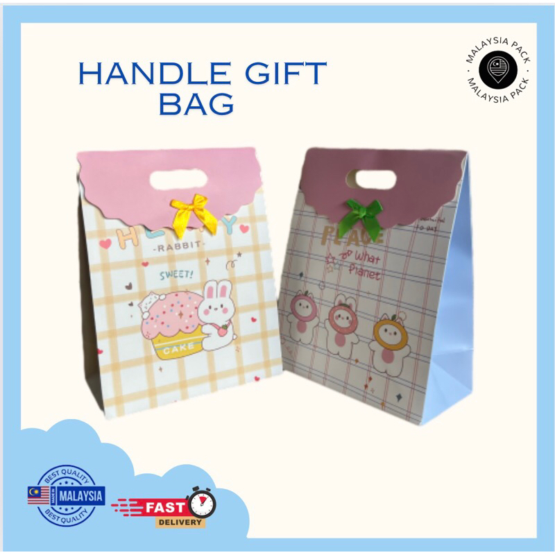 🎁GIFT • PAPER BAG🎁Gift Present Paper Bag/ Beg Kertas Hadiah | Shopee ...