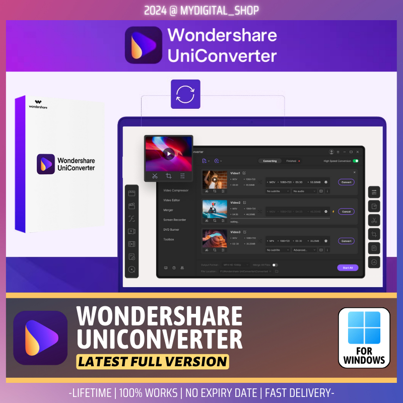 [Windows] Wondershare UniConverter 2024 v15.7.2 | High Speed Video ...