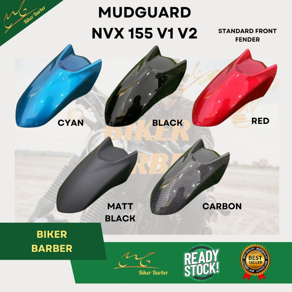 RAPIDO Cover Mudguard Mad Guard Nvx v1 v2 Front Fender Depan Siap ...