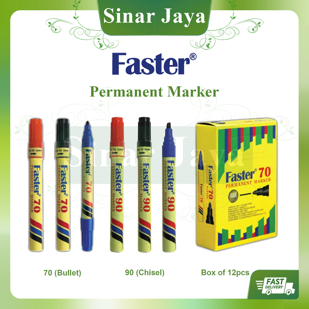 [SJ] Faster 70 / Faster 90 Pen Marker Kekal / Faster 70 / Faster 90 ...