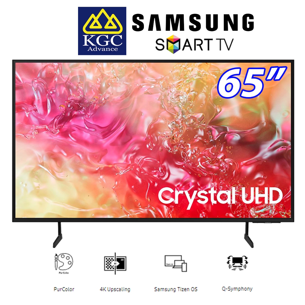 Samsung 65" Crystal UHD DU7000 4K Smart TV UA65DU7000KXXM | Shopee Malaysia