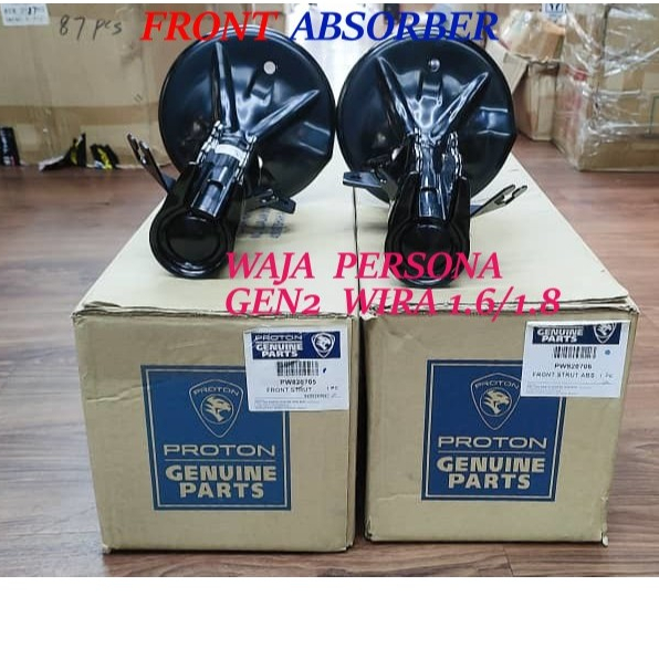 PROTON ORIGINAL FRONT ABSORBER GEN2 WAJA PERSONA WIRA 1.6/1.8 PW820706 ...