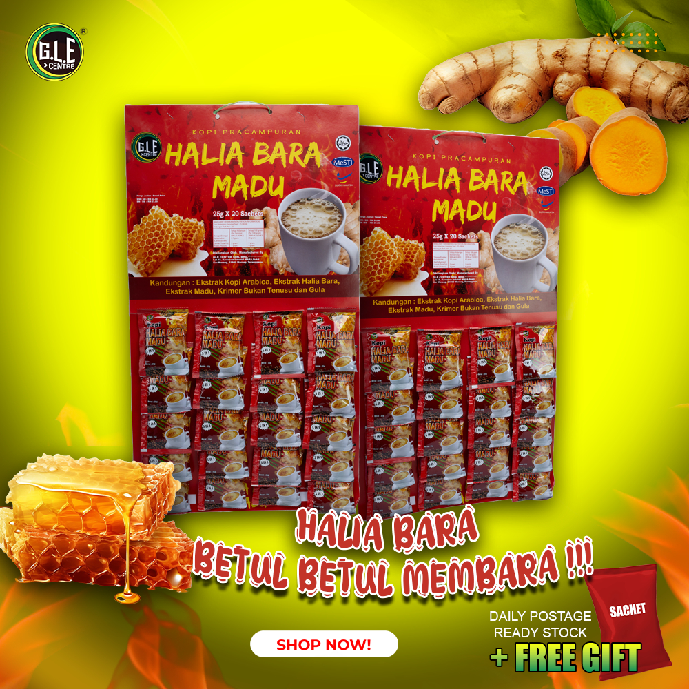 🔥PROMOSI !🔥 KOPI HALIA BARA MADU | Shopee Malaysia