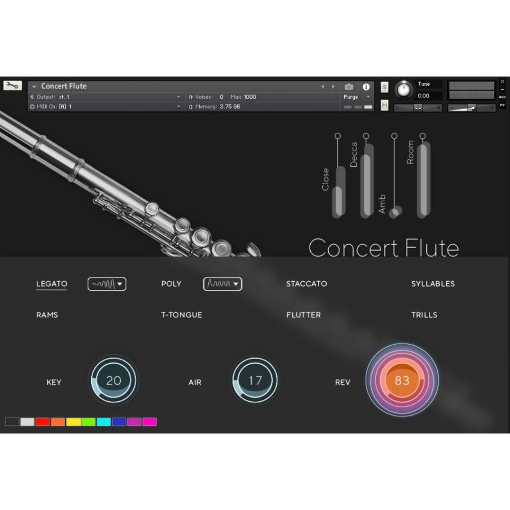 🎹 Daniela Mars Concert Flute 🎵 Auddict (Win/Mac) 🎹 Kontakt | Shopee ...