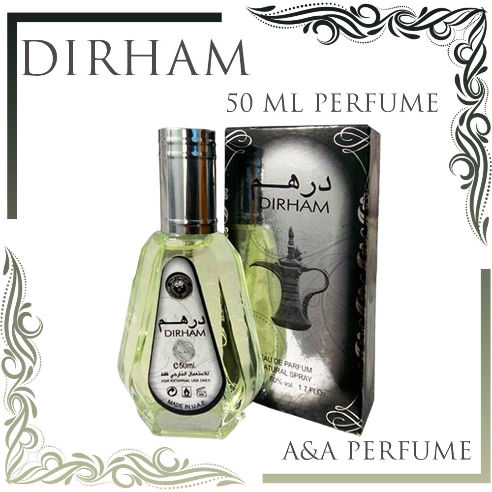 Ard Al Zaafaran Dirham Silver Perfume EDP For Men And Women 50ml ...