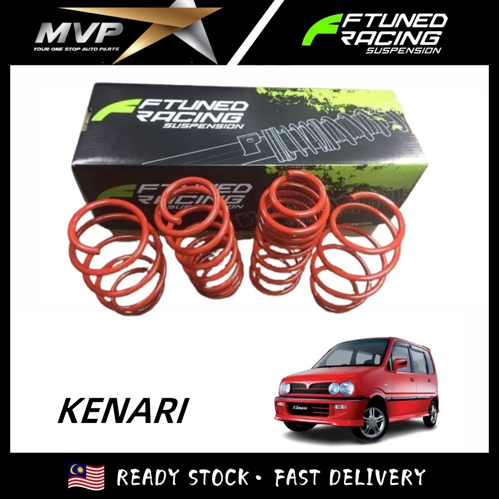 Ftuned CLS Sport Lowered Spring Perodua Myvi Axia Bezza Alza Kancil ...