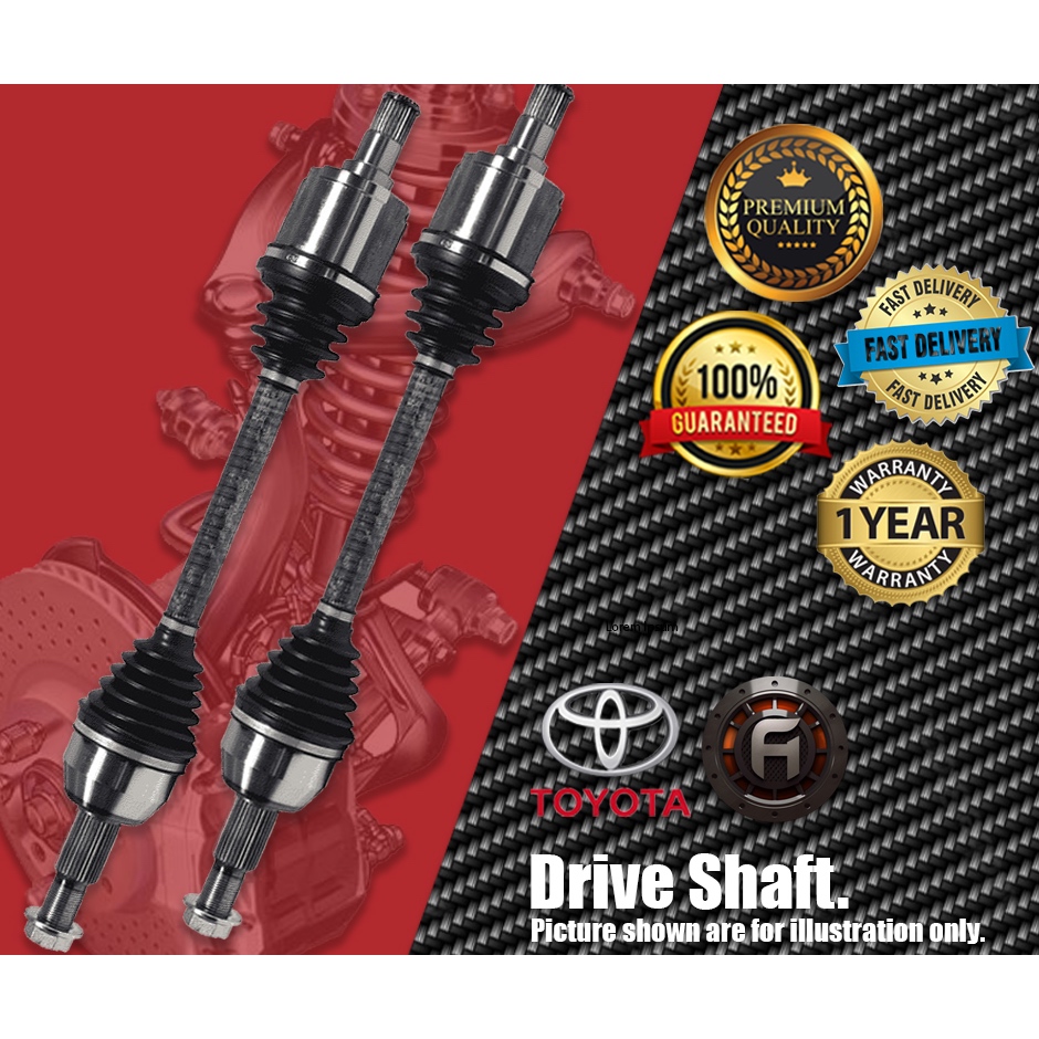 TOYOTA | DRIVE SHAFT ASSY | LEFT / RIGHT | OEM | 1 YEAR WARRANTY ...
