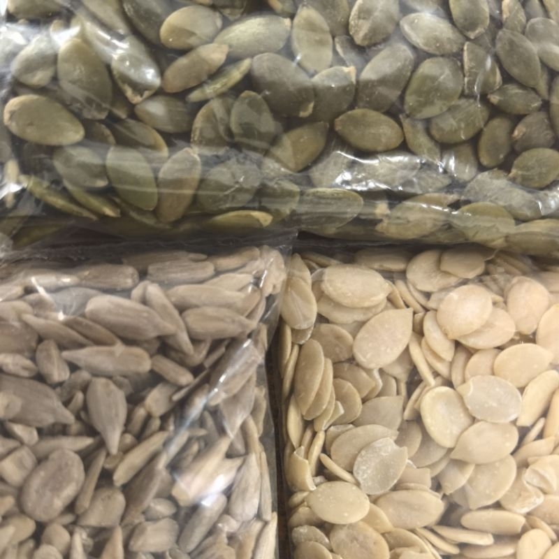 YIBAKE Pumpkin seed melon seed sunflower seed 500g kuaci labu bunga ...