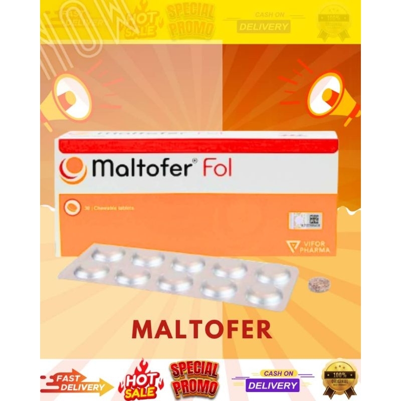 Maltofer chewable tablet!! vitamin ibu mengandung!! | Shopee Malaysia