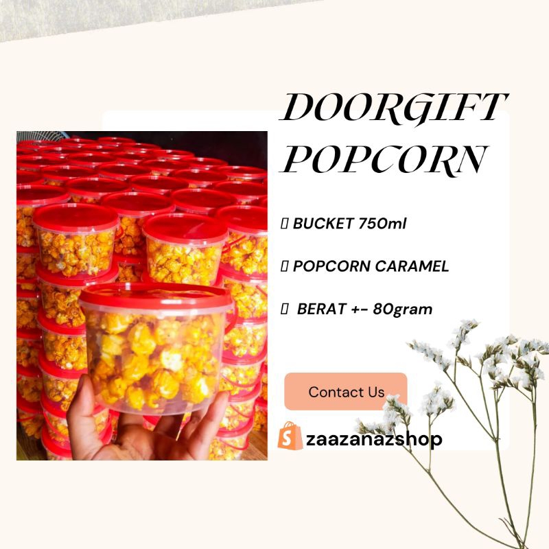 GOODIES POPCORN BUCKET 750ml (Borong) | Shopee Malaysia