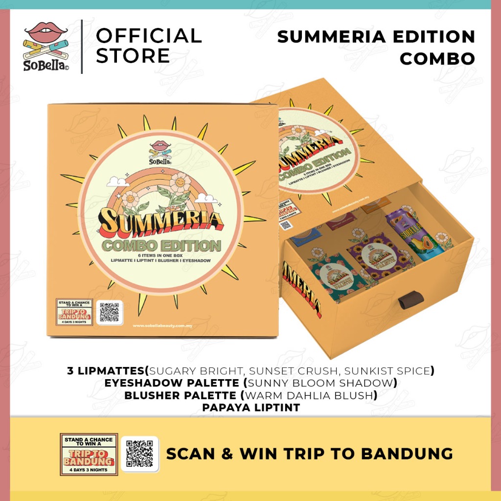 Summaria Edition Sobella [ Sugary Bright , Sunset Crush, Sunkist Spice ...