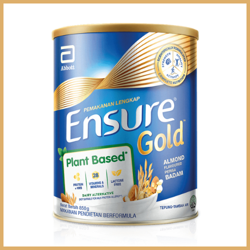 ENSURE GOLD PLANT BASED 800GM POWDER (ALMOND) | Shopee Malaysia