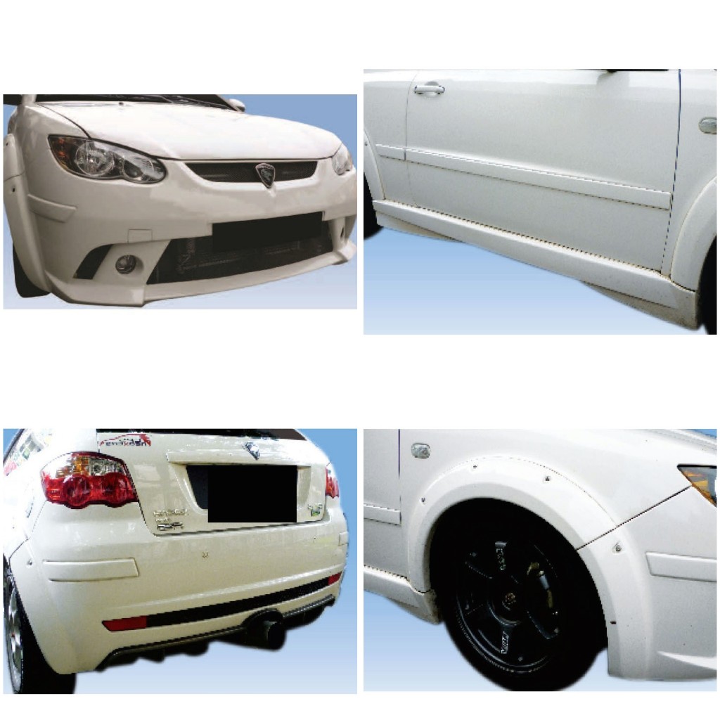 2nd Generation Proton Satria Neo CPS Body Kit PU Ready Stock | Shopee ...