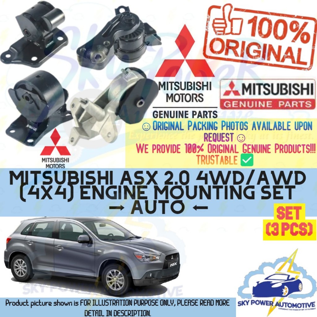 MITSUBISHI ASX 2.0 4WD AWD 4X4 AUTO 100% ORIGINAL MITSUBISHI GENUINE ...