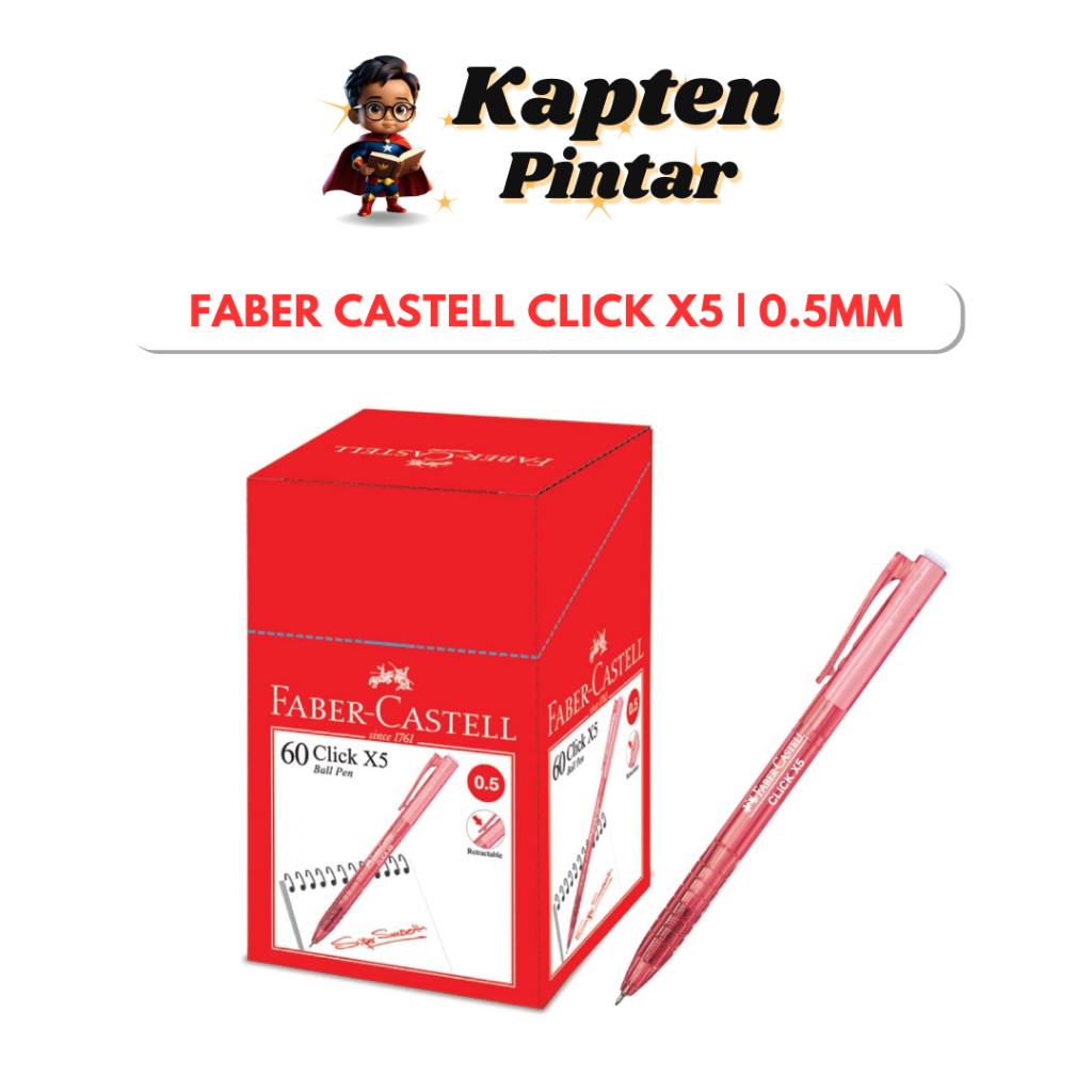 Faber Castell Click X5 | 0.5mm | Shopee Malaysia