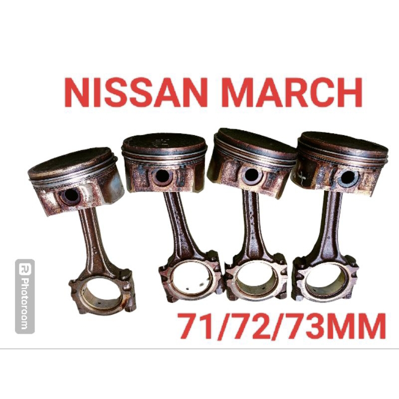 Piston Nissan March TURBO 71MM 72MM 73MM low comp hi boost | Shopee ...