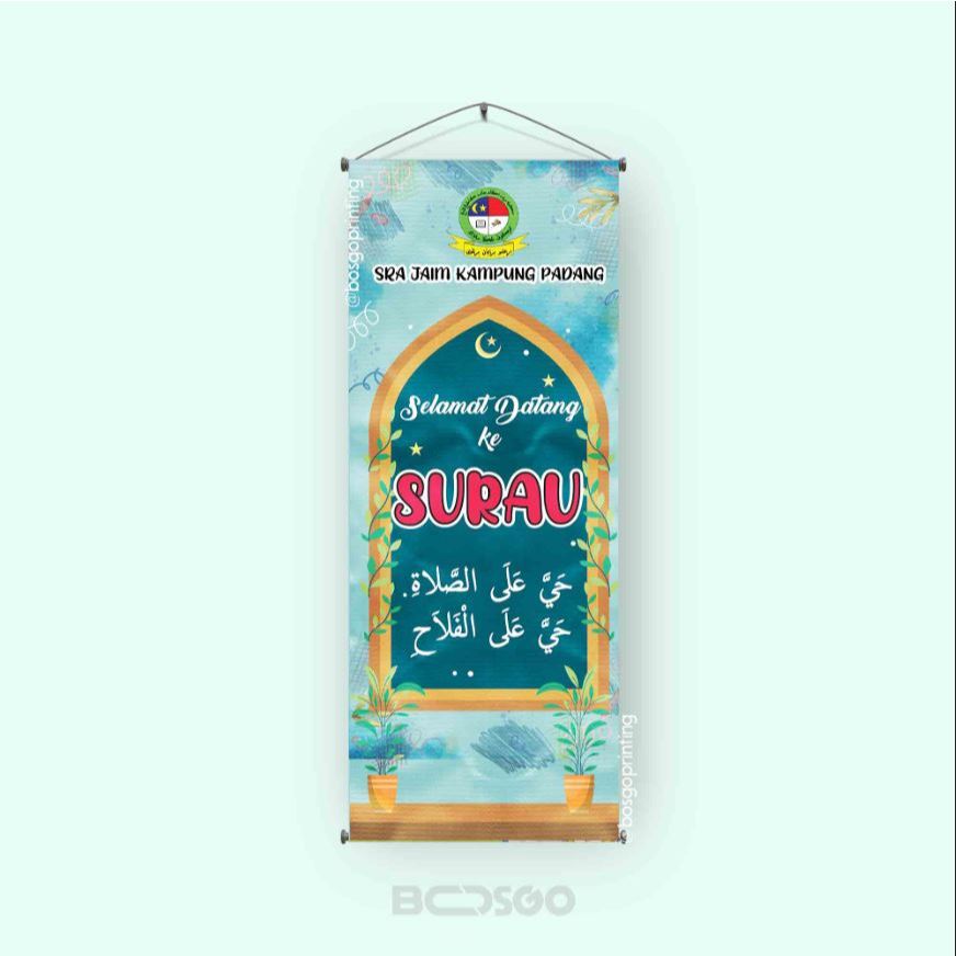 BOSGO PRINTING Bunting Selamat Datang ke Surau (Turqoise) | Shopee Malaysia BOSGO PRINTING Bunting Selamat Datang ke Surau (Turqoise) | Shopee Malaysia