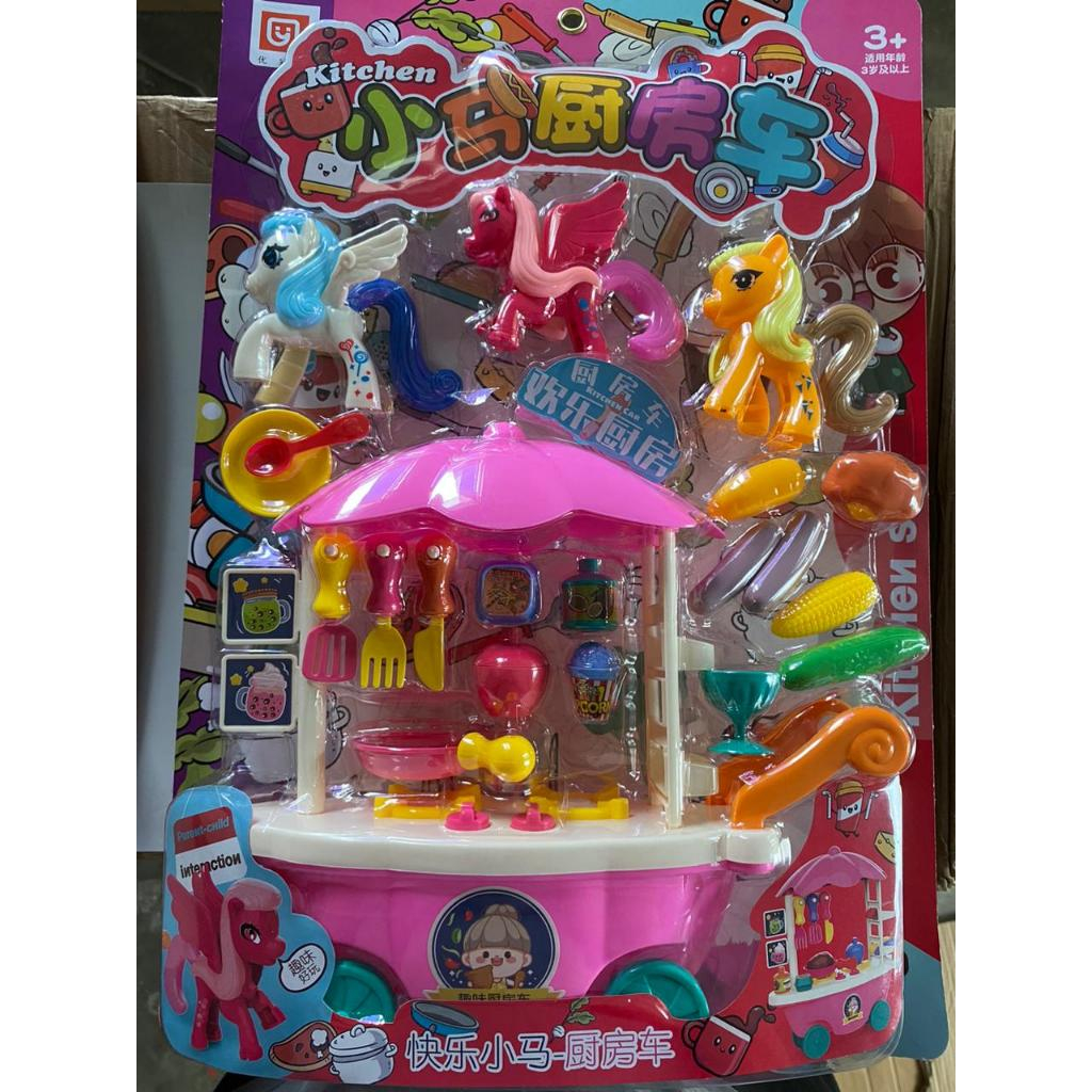 Little Pony Ice Cream Car/Kitchen Car Ready Stock | Shopee Malaysia