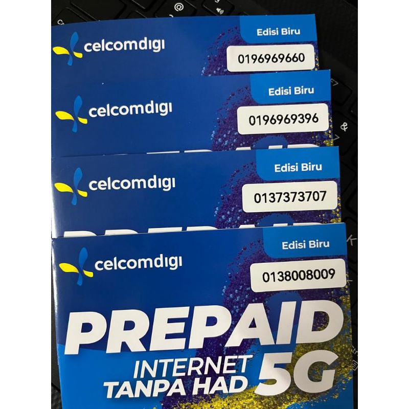 PREPAID NUMBER VIP ABC CANTIK EDISI KUNING 4G/5G | Shopee Malaysia
