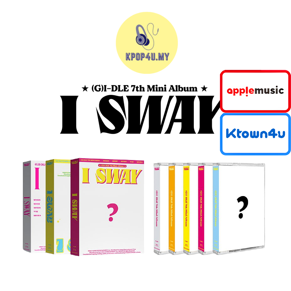 [POB] (G)I-DLE - I SWAY ALBUM GIDLE MC SPECIAL VER. | Shopee Malaysia
