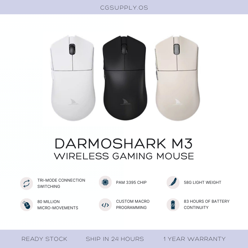 Darmoshark M3 Wireless Gaming Mouse | Shopee Malaysia