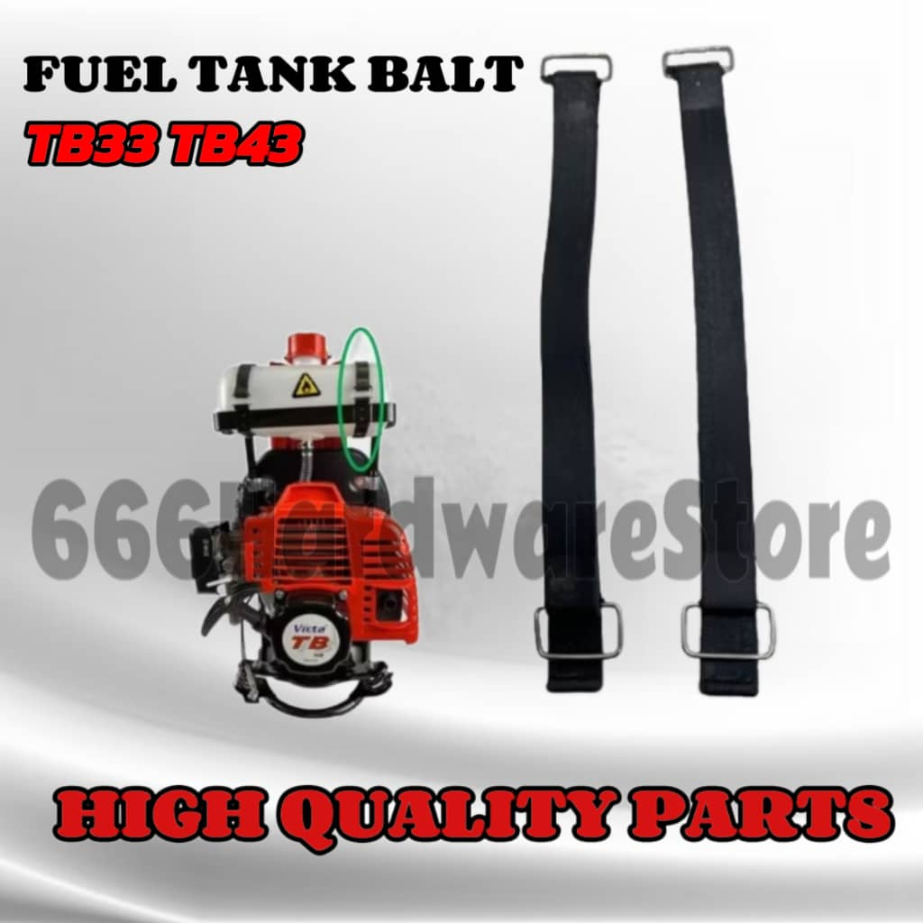 Tangki Miyak Tali/Fuel Tank Belt(17cm) Mesin Rumput TB 33/TB43 | Shopee ...
