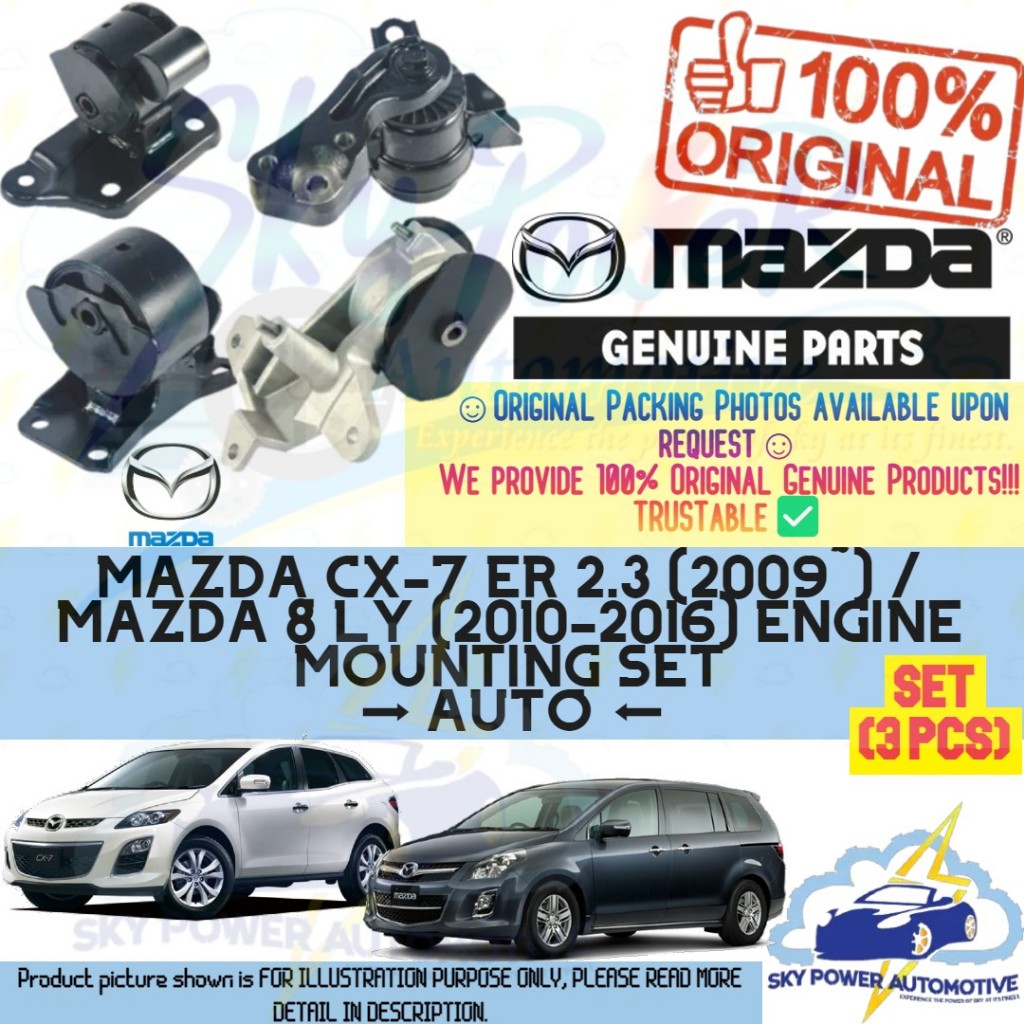 MAZDA CX-7 CX7 ER 2.3 / MAZDA 8 LY AUTO 100% ORIGINAL MAZDA GENUINE ...