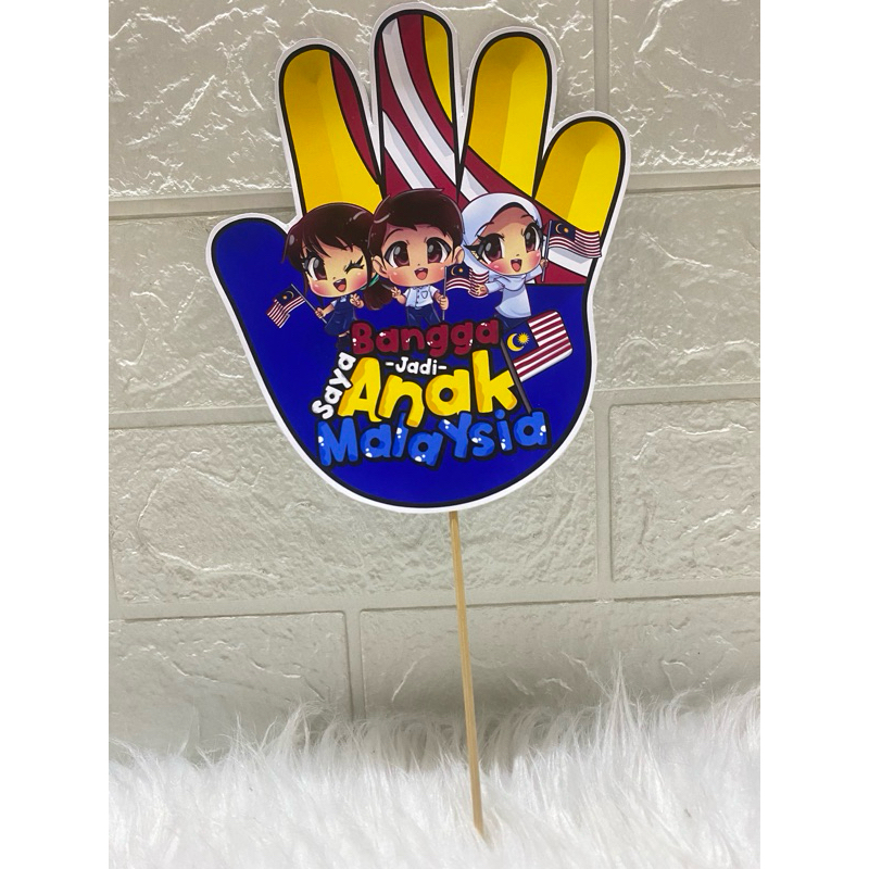 Tangan Merdeka 2024 / Lambaian Merdeka (Props Merdeka) | Shopee Malaysia
