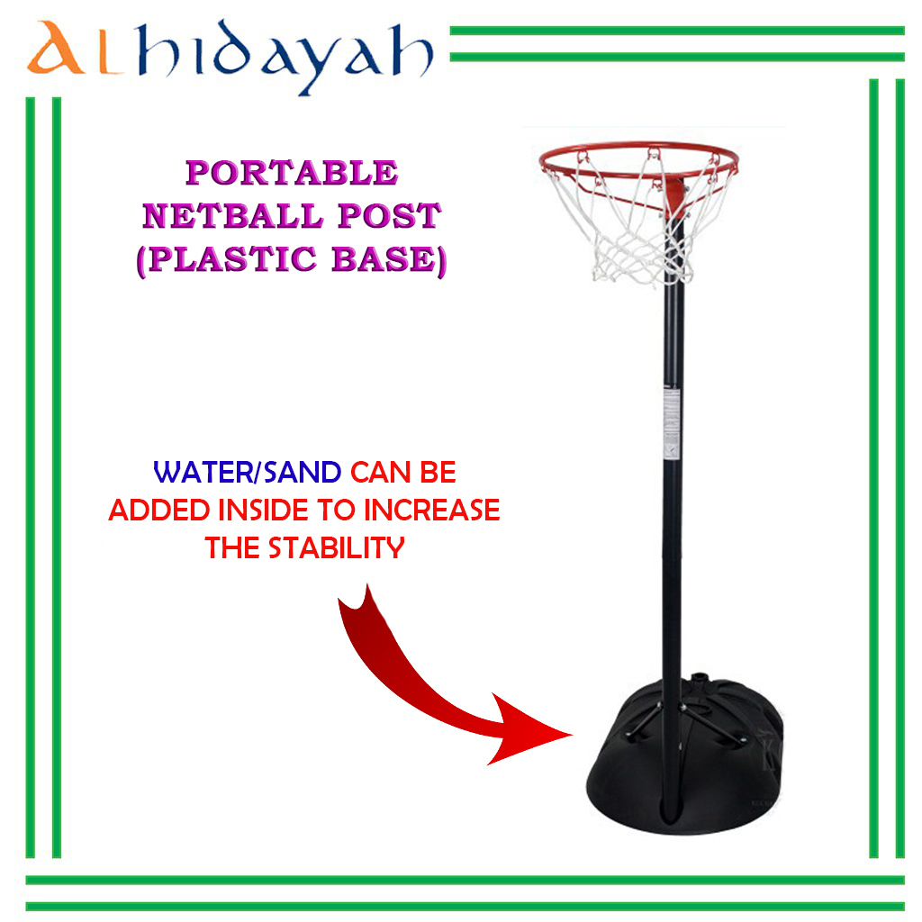 Portable and Adjustable Netball Post with Heavy Duty Base | Shopee Malaysia