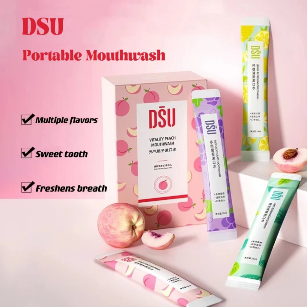 Mint Fresh Mouthwash Box Bar shaped Oral Cleaning Mouthwash Disposable ...