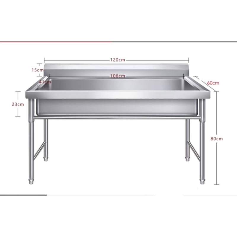 KT WARE COMMERCIAL SINK KITCHEN SINK SINGLE SINK RESTAURANT SINK SINKI ...