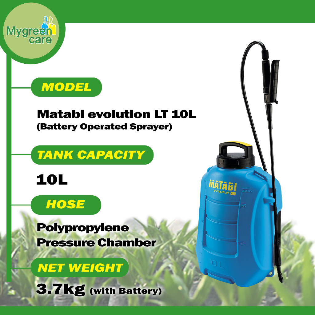 Matabi evolution LT 10L / LTC 20L (Battery Sprayer) | Shopee Malaysia