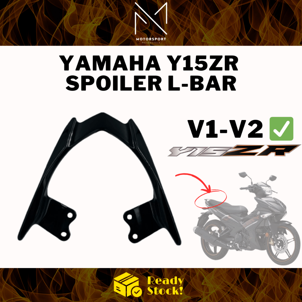 YAMAHA Y15zr V1/V2 Spoiler LBar Y15 Rear Spoiler Ysuku Seat Handle Rear ...