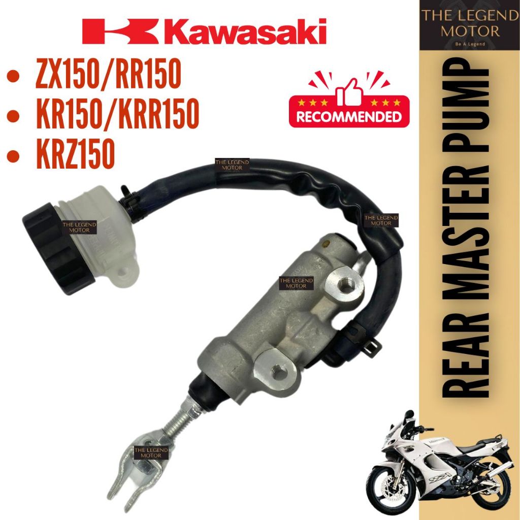 ZX150 RR150 KR150 KRR150 KRZ150 Rear Master Pump Brake Belakang Brek ...