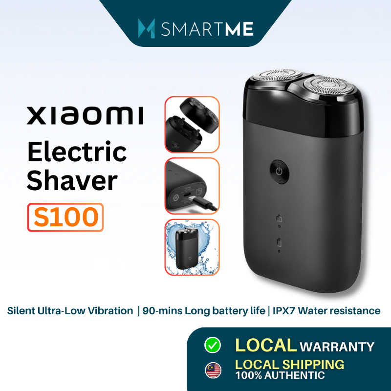 Xiaomi Mijia Mi Electric Shaver S100 MSX201 Men Rechargeable Rotating 2 ...