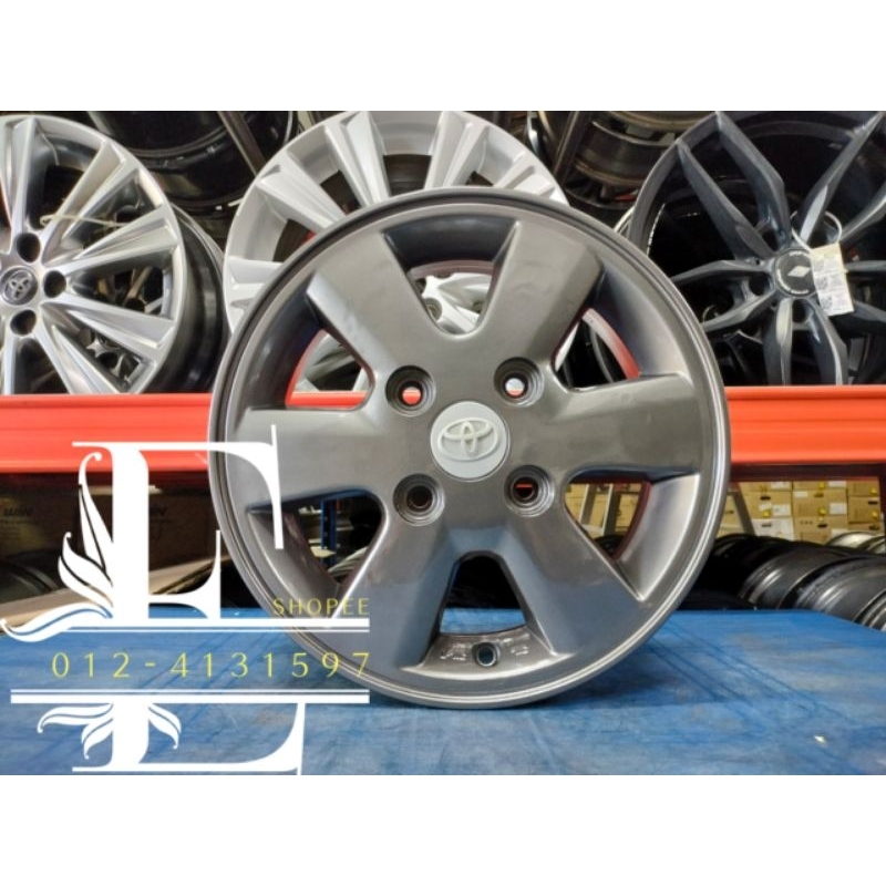 USED SPORT RIM 14 INCH ORIGINAL TOYOTA AVANZA RM500 4PC (KENA BELI ...