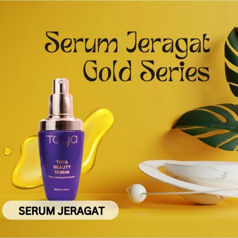 SERUM JERAGAT GOLD SERIES TOYA BEAUTY 30ML (💯 ORIGINAL HQ) | Shopee Malaysia