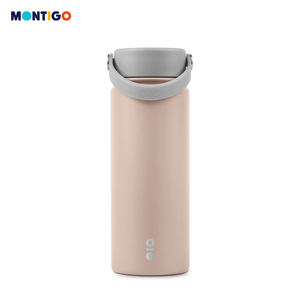 Montigo Stone Ace Bottle Medium (530ml/18oz) - Durable Stainless Steel, Temperature Retention ...