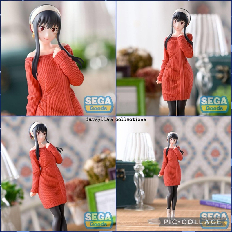 SEGA Spy x Family Yor Forger Plain Clothes Premium Figure Anime Anya ...