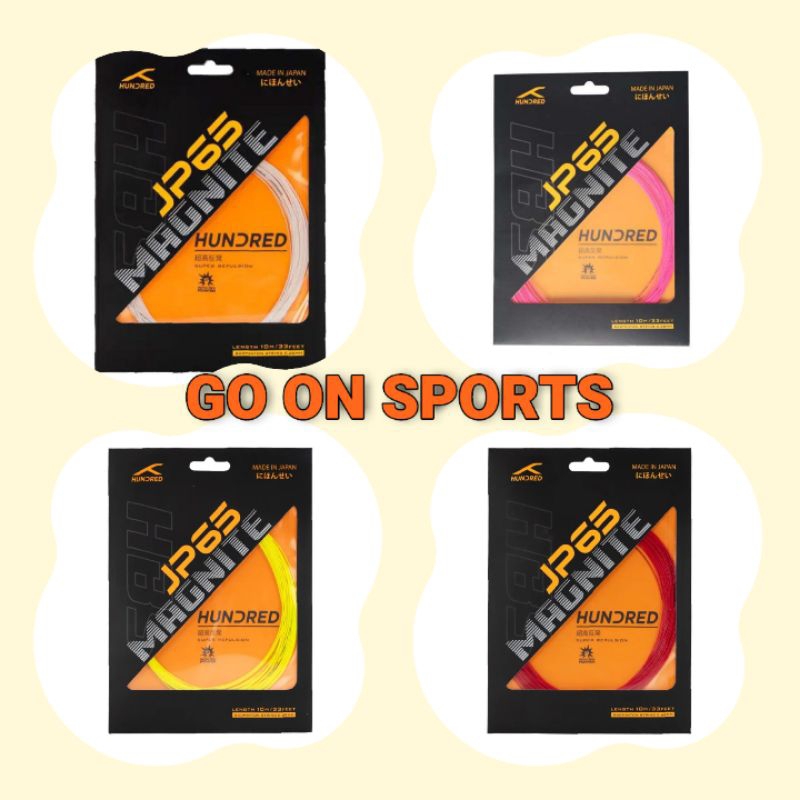 HUNDRED MAGNITE JP65 BADMINTON STRING | Shopee Malaysia