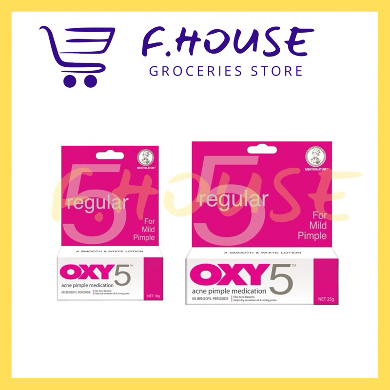 OXY 5 Acne Pimple Medication (10g/25g) | Shopee Malaysia