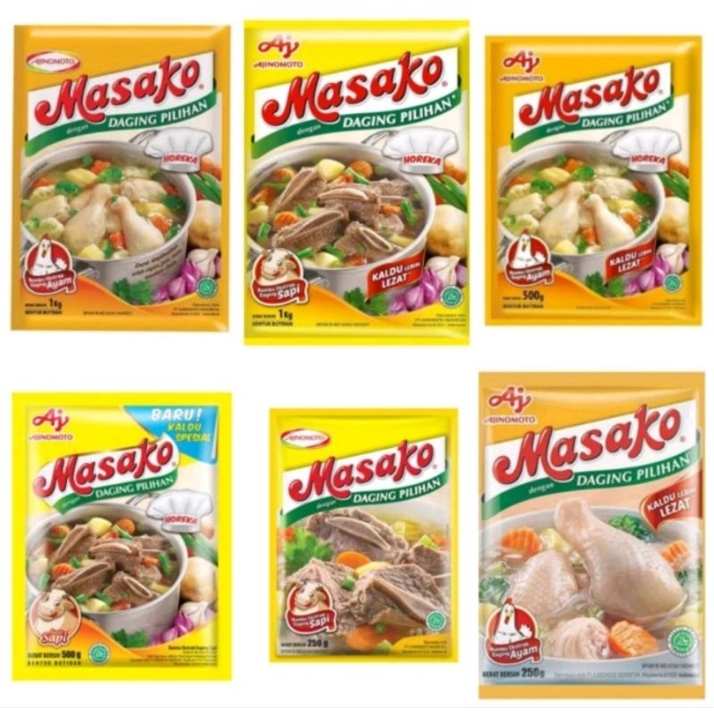 PERENCAH BUMBU SERBAGUNA MASAKO PERISA DAGING & AYAM (250g 500g 1 Kg) | Shopee Malaysia