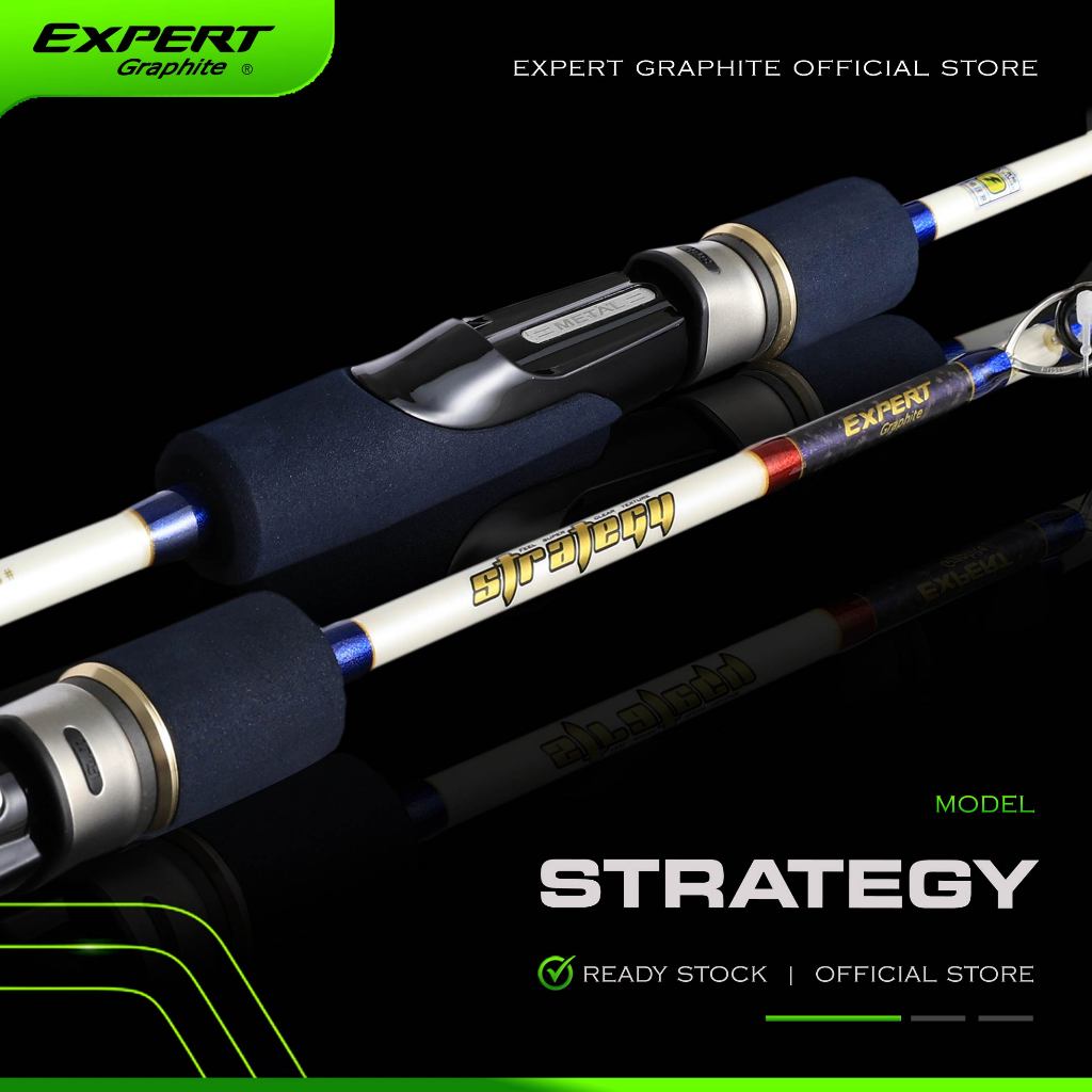 Expert Graphite Strategy SALTWATER Jigging Rod | Shopee Malaysia