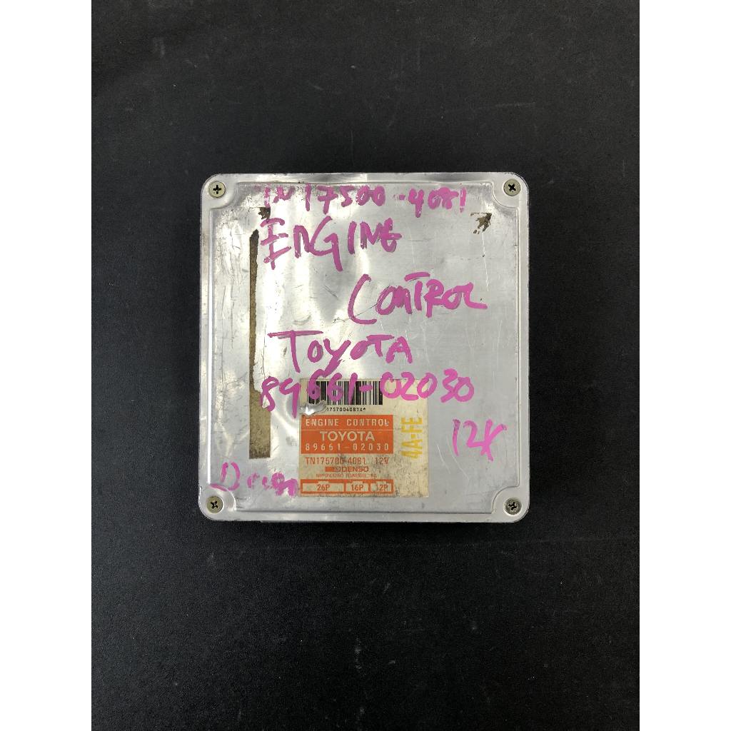 TOYOTA COROLLA Engine Control Unit ECU 4A-FE 89661-02030 Used Original | Shopee Malaysia