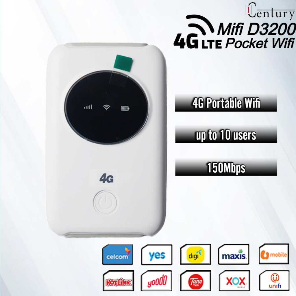 Mifi H808+ Modified High Speed 4G LTE Portable Wifi Modem Portable ...
