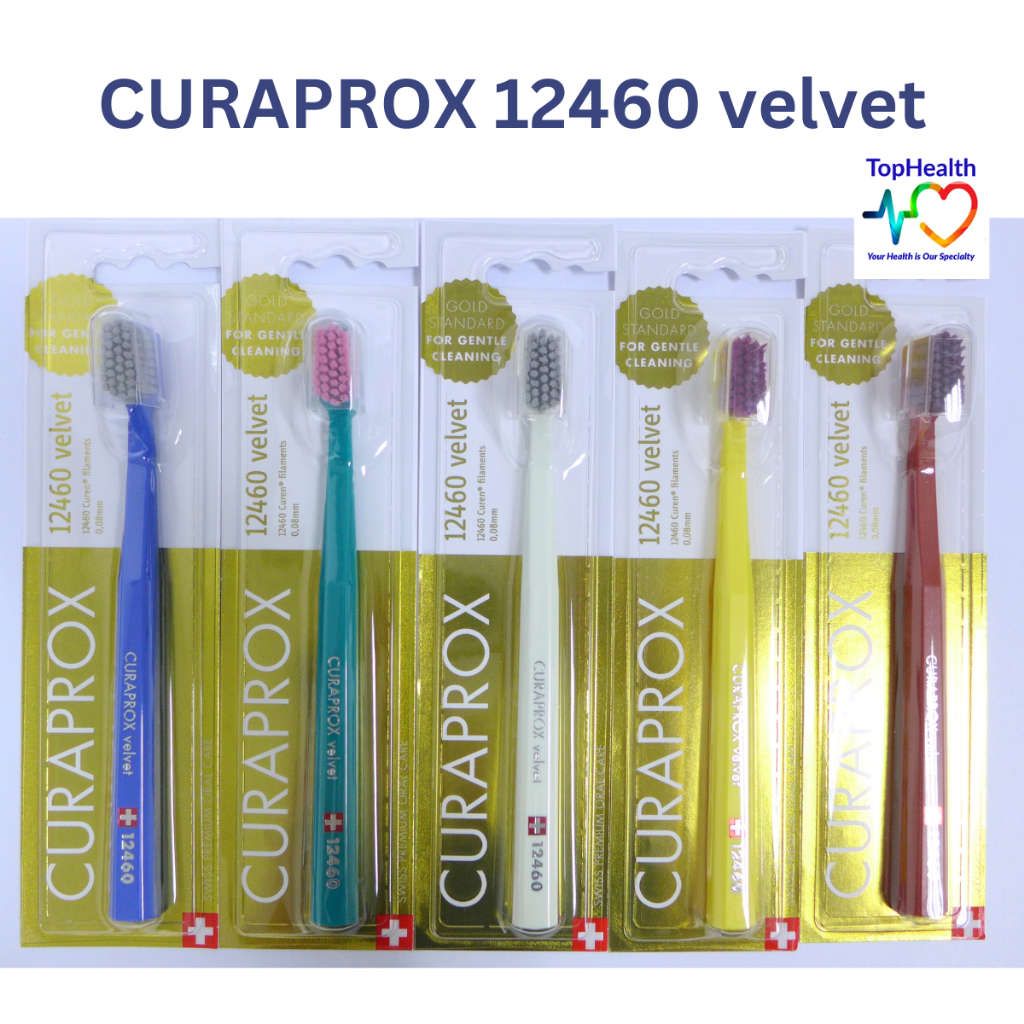 *READY STOCK* [MADE IN SWITZERLAND] TOOTHBRUSH CURAPROX 12460 Velvet *瑞士原产*小刷头牙刷/ 适合牙齿特别敏感人士 ...