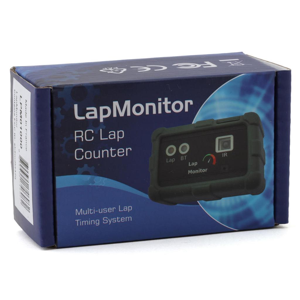 LapMonitor RC Lap Counter Multi User Timing System w/Silicone Cover /LapMonitor Transponder (JR ...