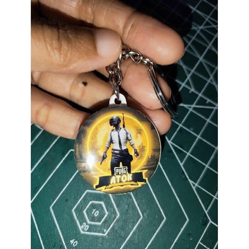 CUSTOM NAME PUBG KEYCHAIN 🔥🔥🔥 | Shopee Malaysia